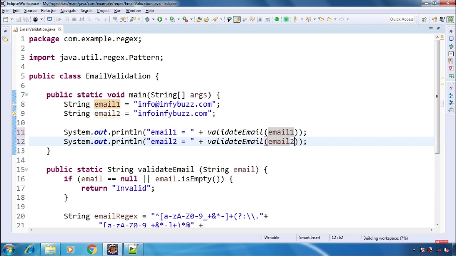 Java Regular Expression to Validate Email Address: Guide